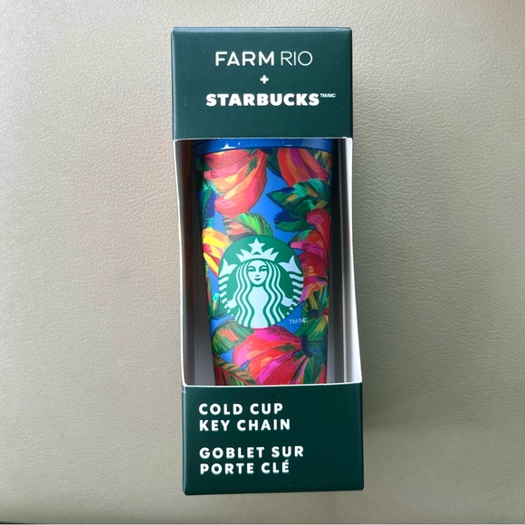 Starbucks | Kitchen | 225 Starbucks X Farm Rio Red Banana Mix Cold Cup ...